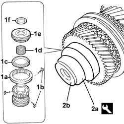 2110B20 MANUAL GEARBOX (5-6SPEED) WITH DIFFERENTIAL - DISMANTLING AND ...